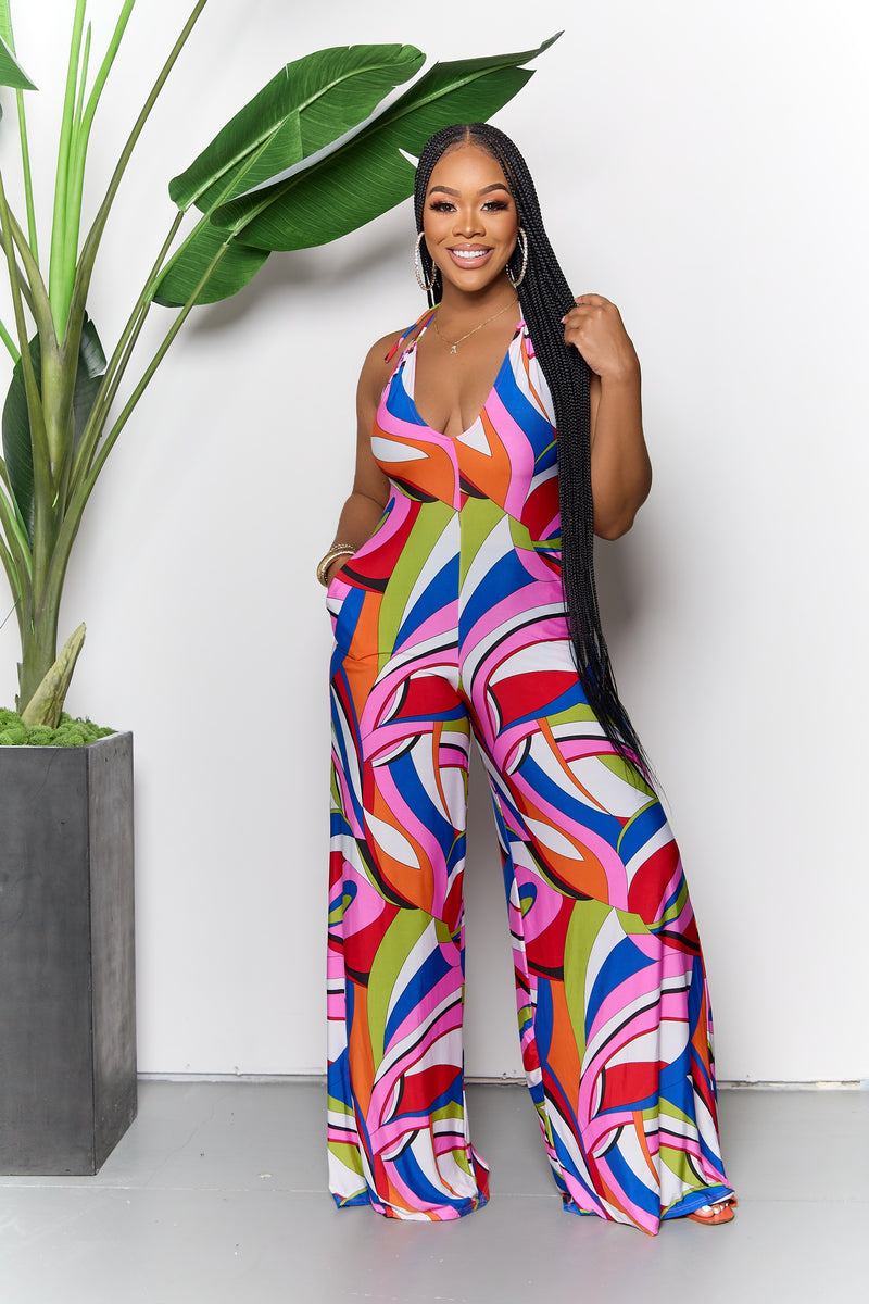 The “Bold & Beautiful” Jumpsuit – Chique Me